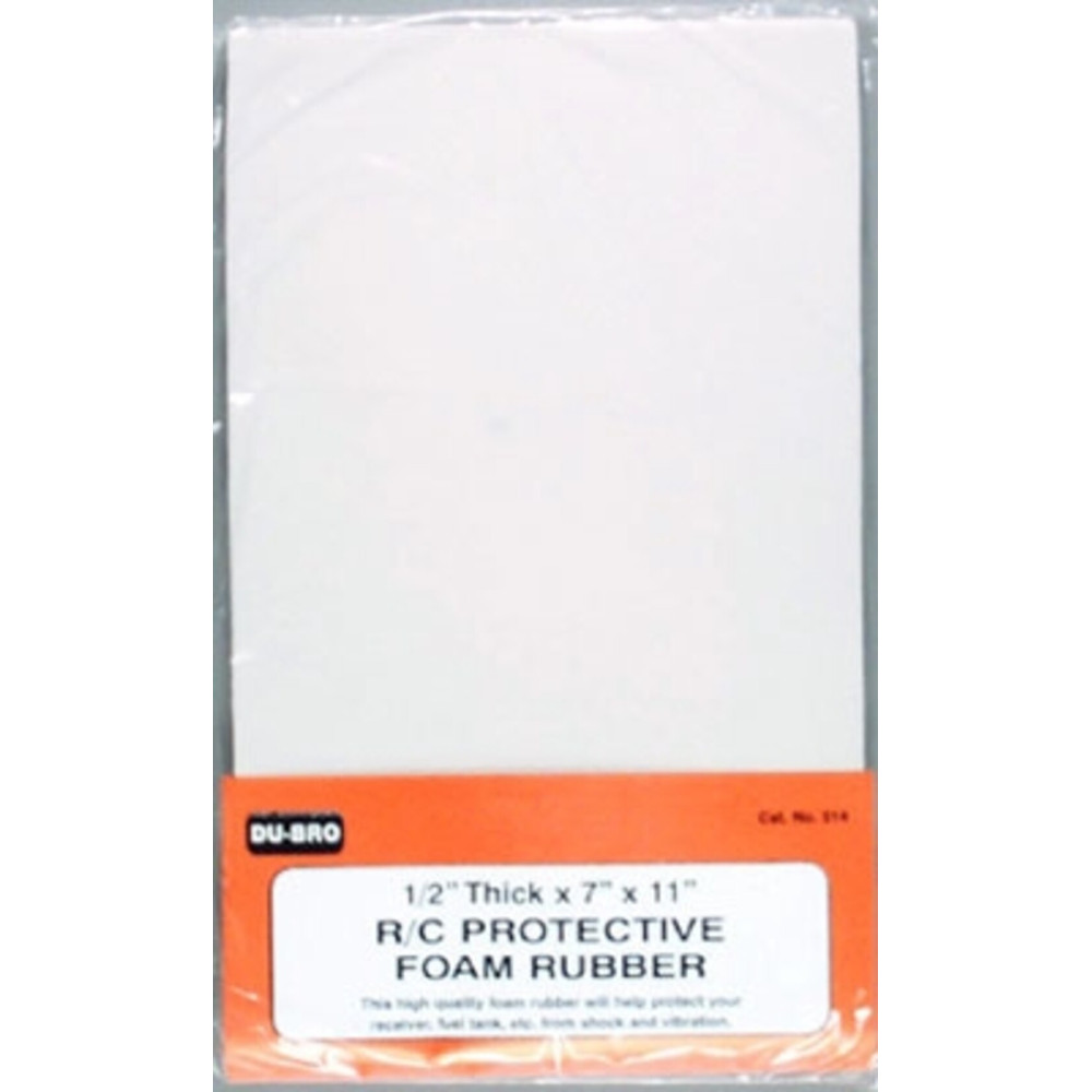 DUB514 RC PROTECTIVE FOAM RUBBER 1/2INCH